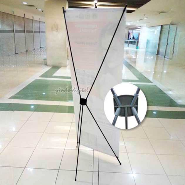 XBanner Print Albatros Flexy Korcin & Stand Harga Murah - Yindo Digital